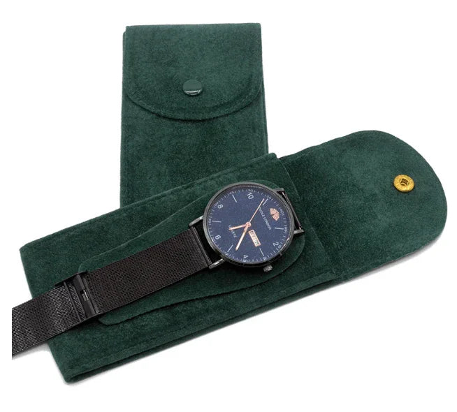 Suede Watch Pouches ( 10 pcs Per Pack ) — Jewelry Packaging Mall